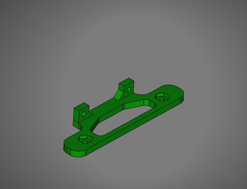 HPI Sprint 2 Front body mount by Canad Garage | Download free STL model ...
