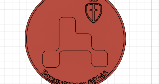 FRC Perseverance 9444 Logo Button by Big Guy Enterprises | Download ...