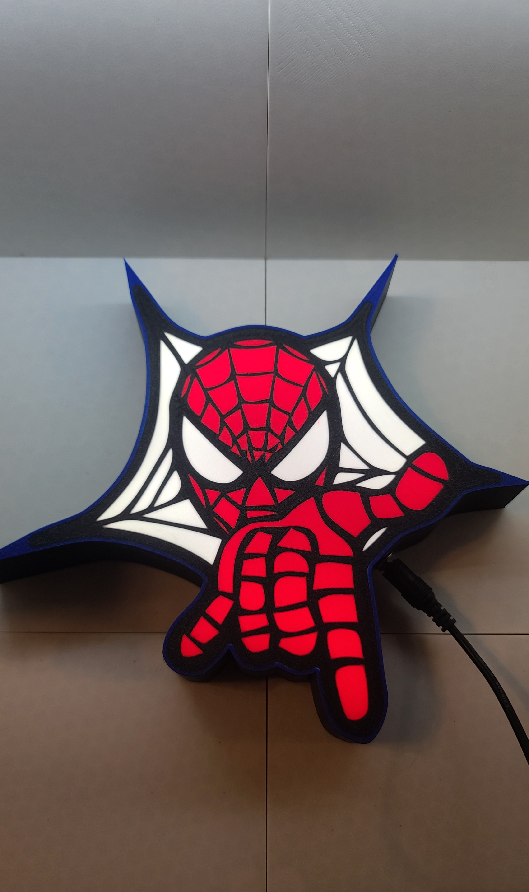 Spiderman Lightbox by Dohara | Download free STL model | Printables.com