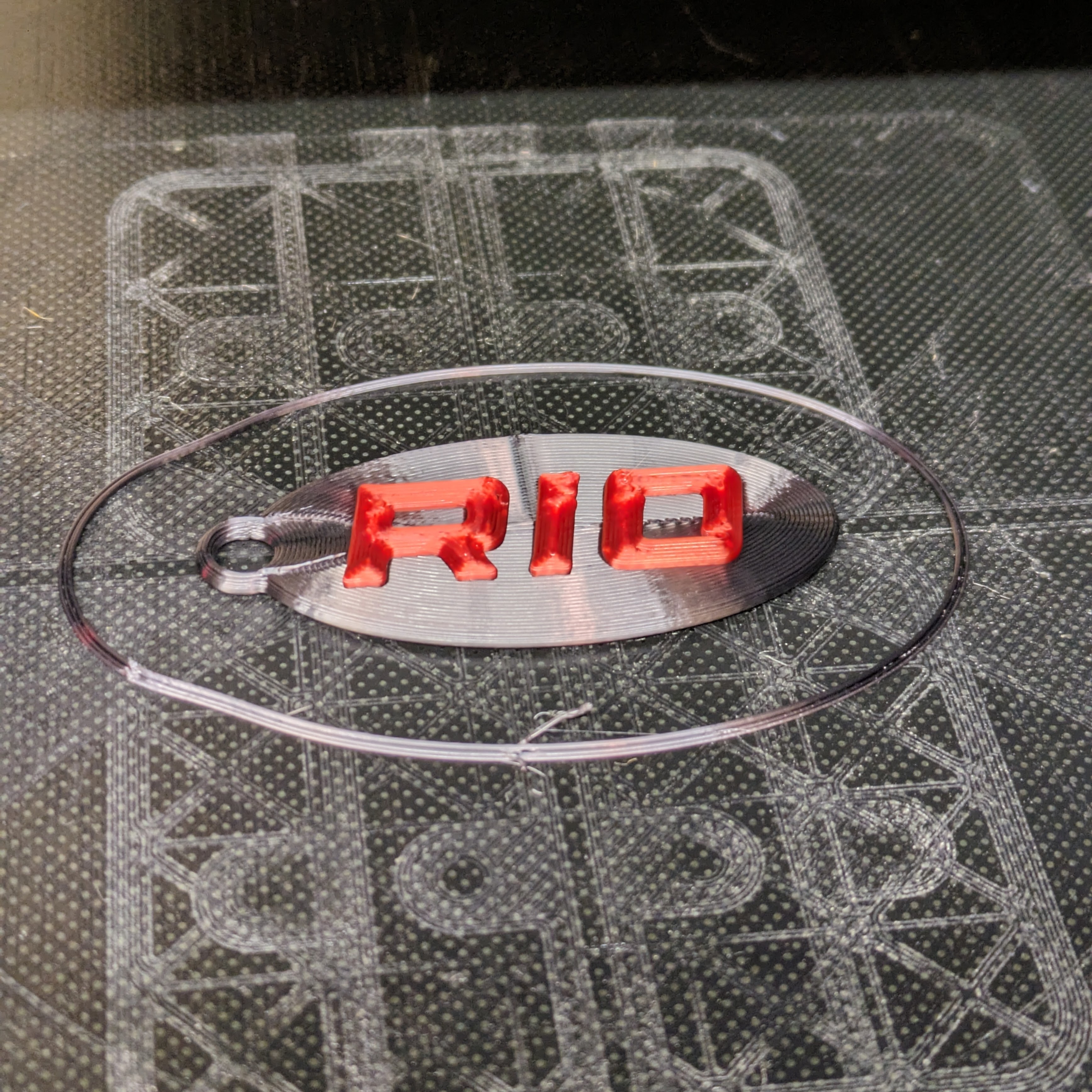 Rio Keychain (multi color combatible) by Gormadt | Download free STL ...