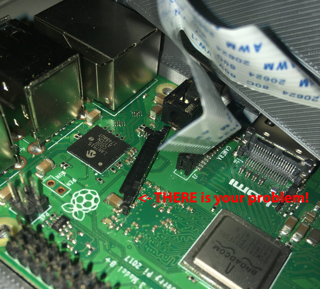 Raspberry Pi ribbon cable connector fix by Tiebie | Download free STL ...