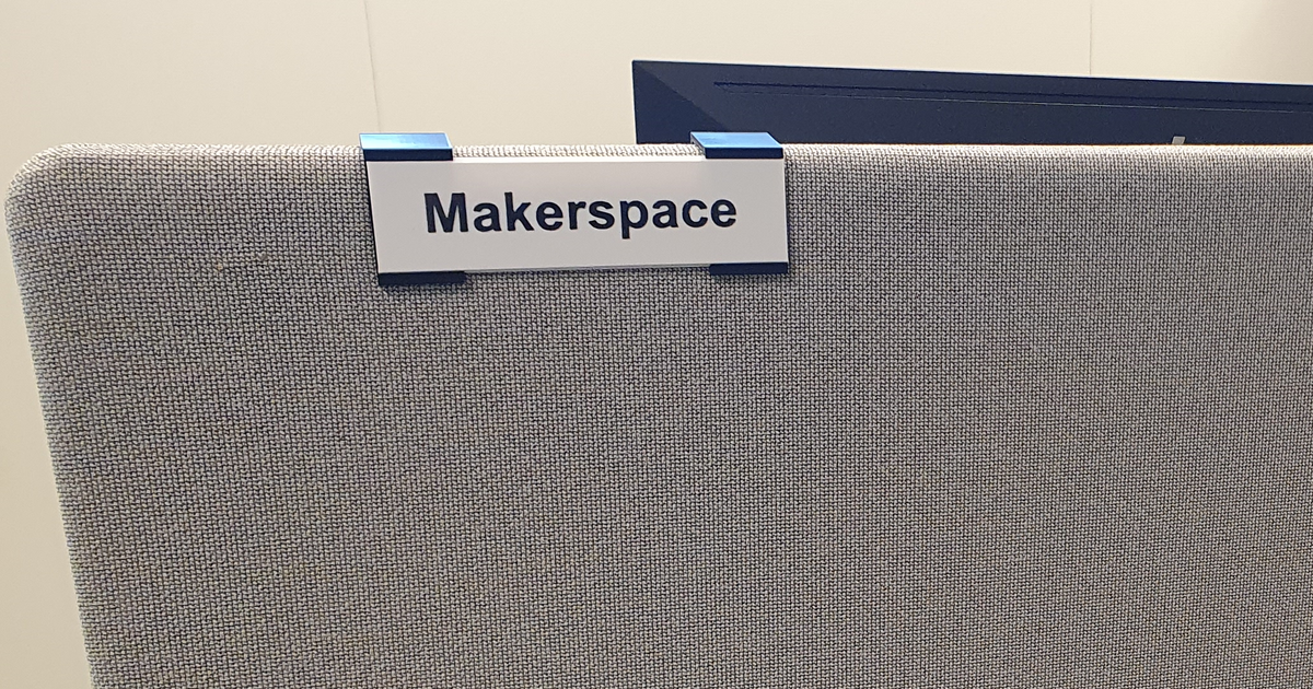1" cubicle wall name plate by Hobbyist_Printer | Download free STL ...