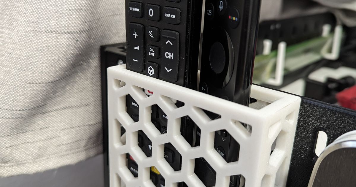 Box Kit - remote control holder, Skadis compatible by pilniczek ...