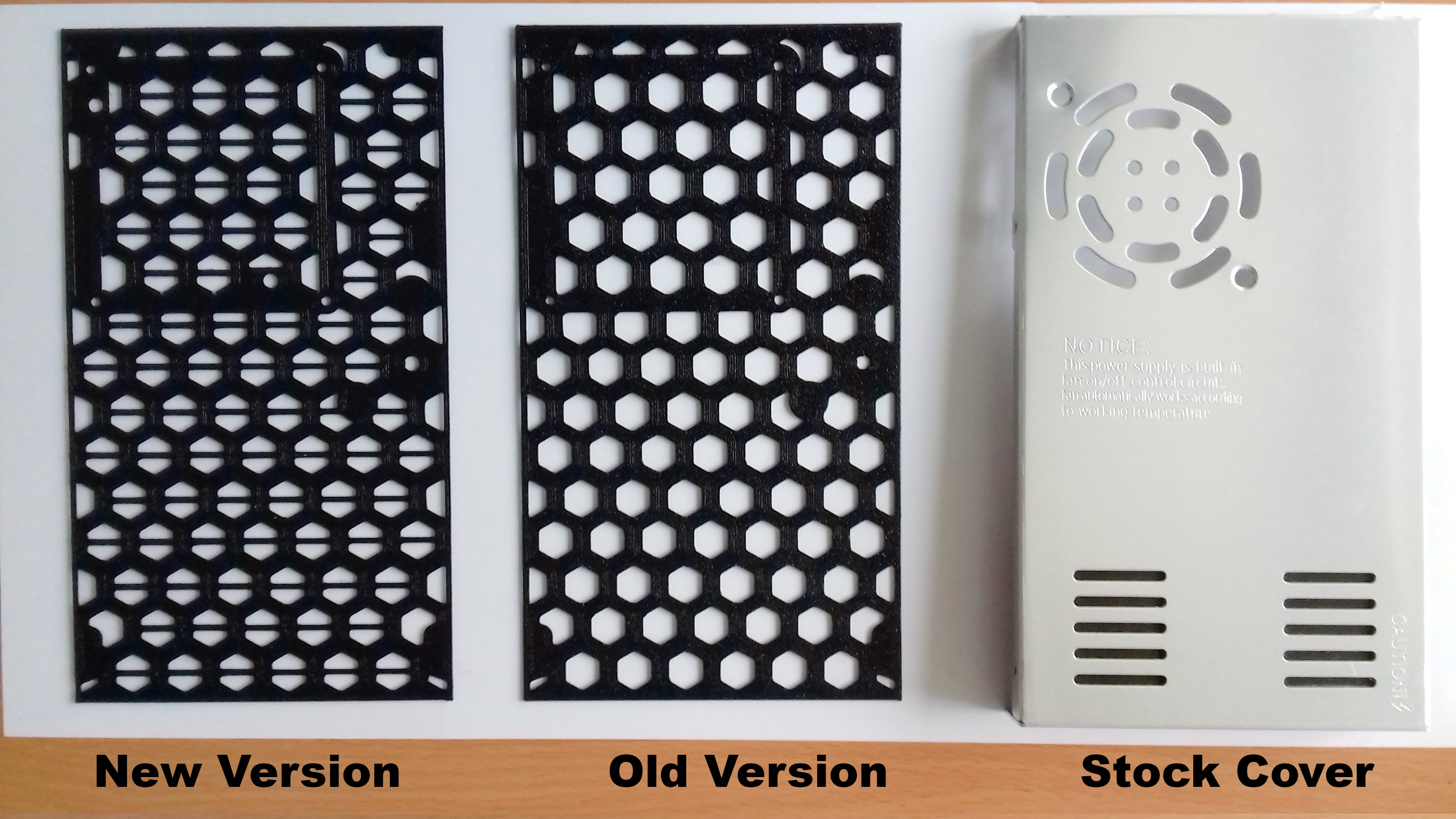 Kobra 2 series PSU cover/lid (for stock fan and/or Noctua 6025) by ...