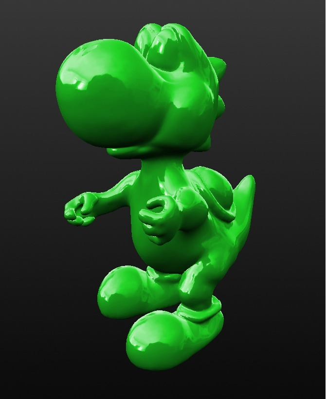 Yoshi von Luca Vidoni | Kostenloses STL-Modell herunterladen ...