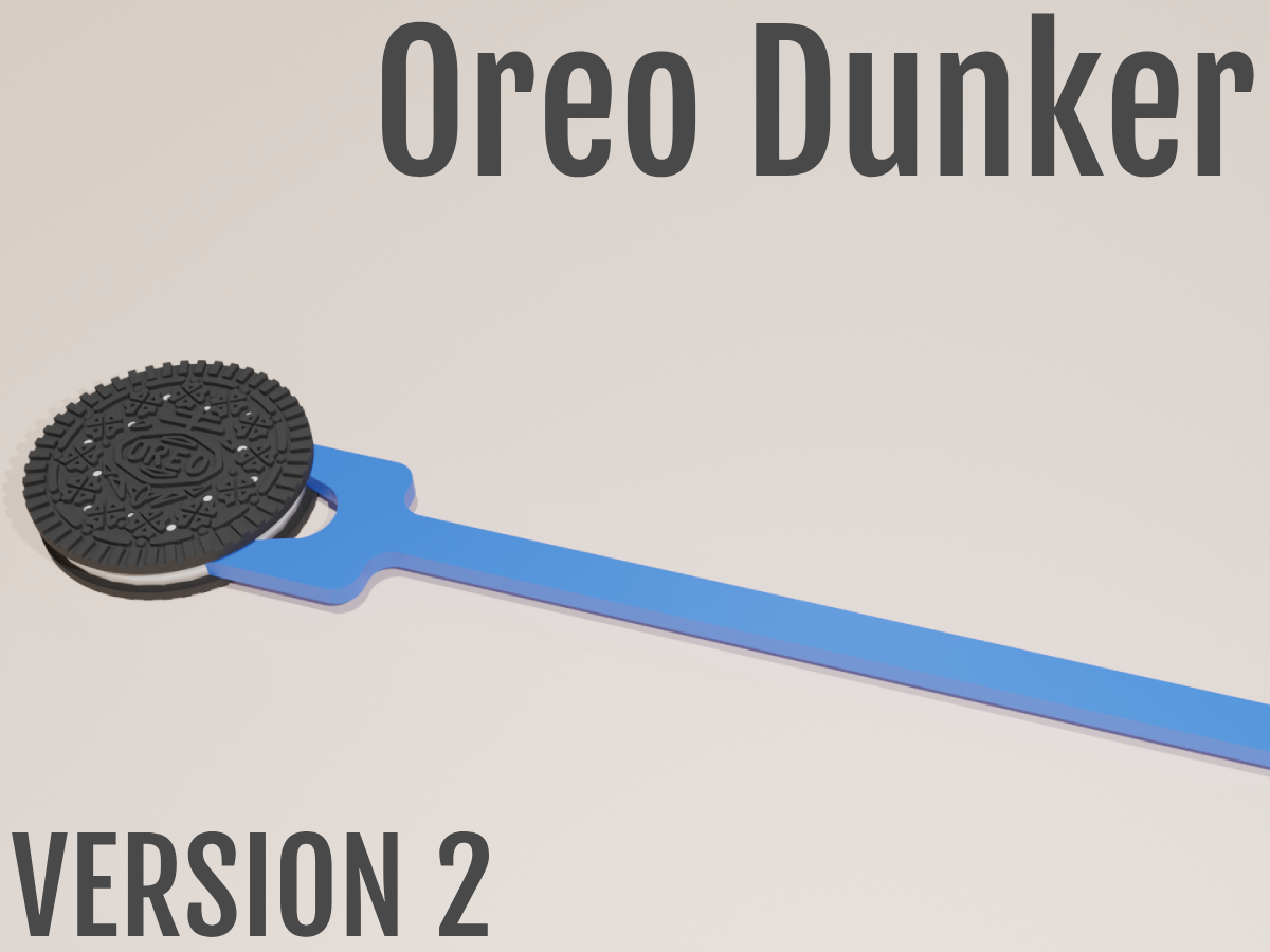 Oreo Dunker VERSION 2 by 3DPrintHub | Download free STL model ...
