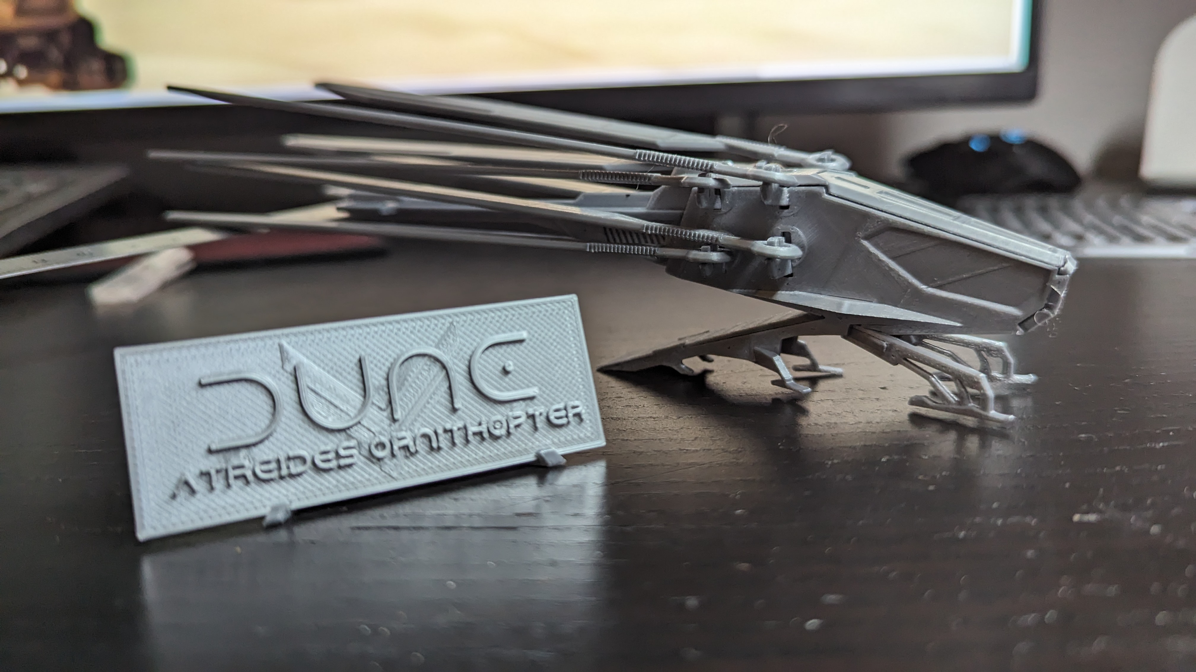 Dune - House Atreides Ornithopter - Kit da Kamteix | Scarica il modello ...