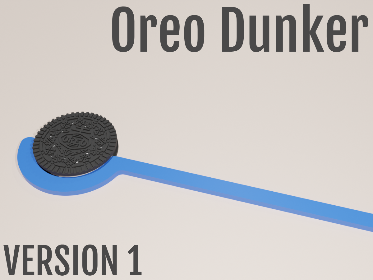 Oreo Dunker VERSION 1 by 3DPrintHub | Download free STL model ...