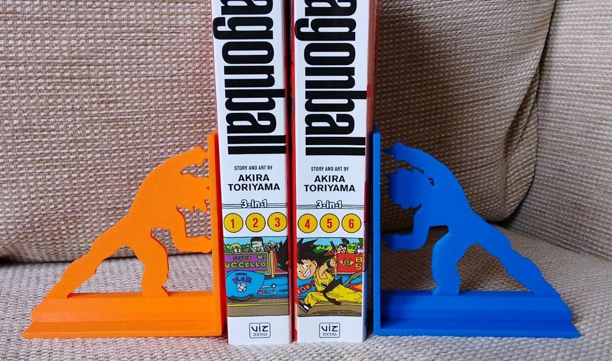 Dragonball Z Fusion Bookends by SwithRacing | Download free STL model ...