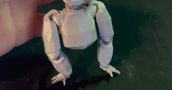 Gorilla Tag articulated Monkey da JohnDFishing | Scarica il modello STL ...