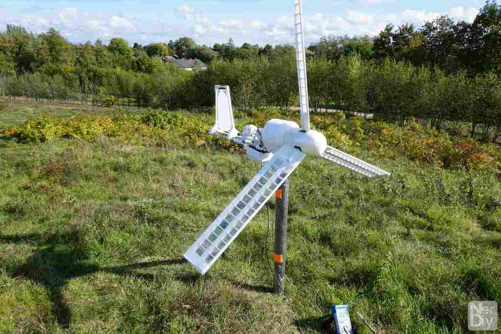 WinDIY - A (mostly) 3D printable wind-turbine por Nerdiy.de | Descargar ...