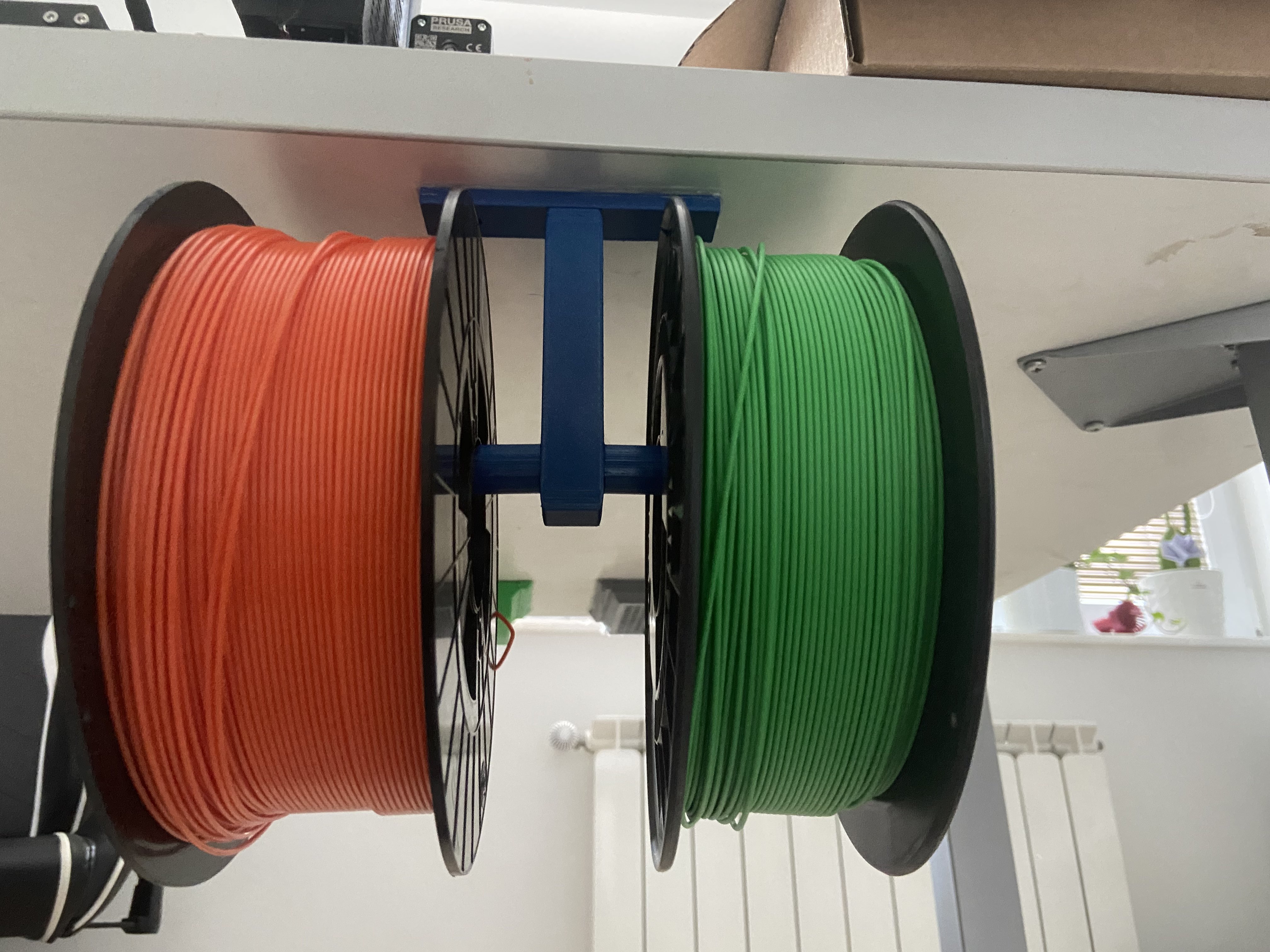 Under Desk Spool Holder By Abraham Download Free Stl Model