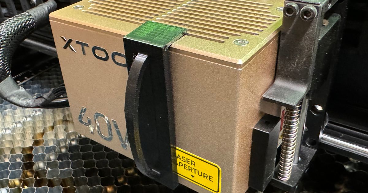 Xtool S1 40W Module Handle von gplawhorn | Kostenloses STL-Modell ...