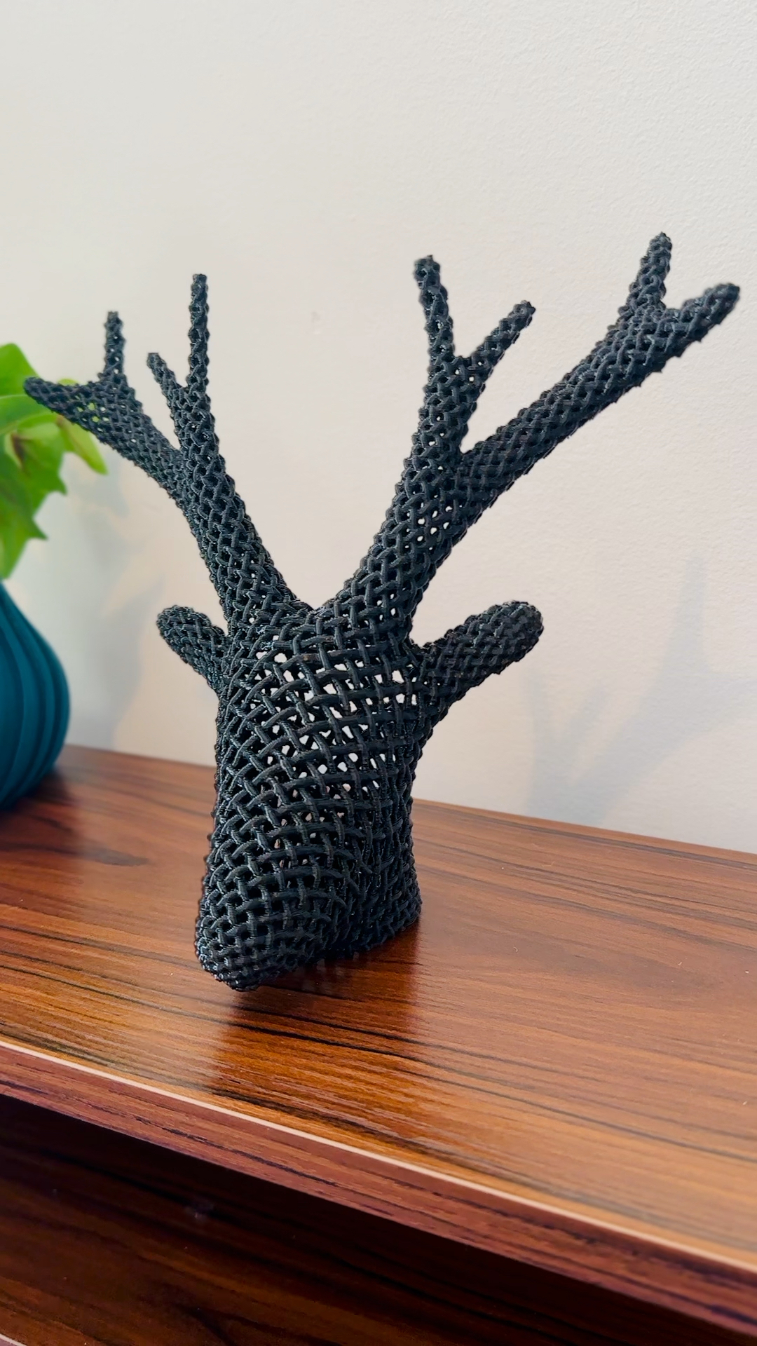 Woven Deer Skull by JAMakes | Download free STL model | Printables.com