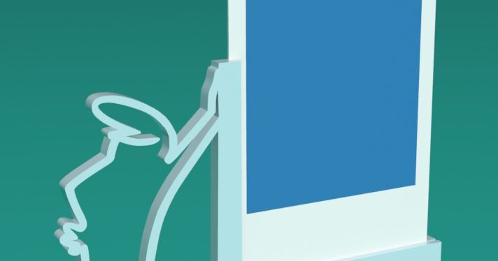 La Linea Photo Holder V3 by DragoMej | Download free STL model ...