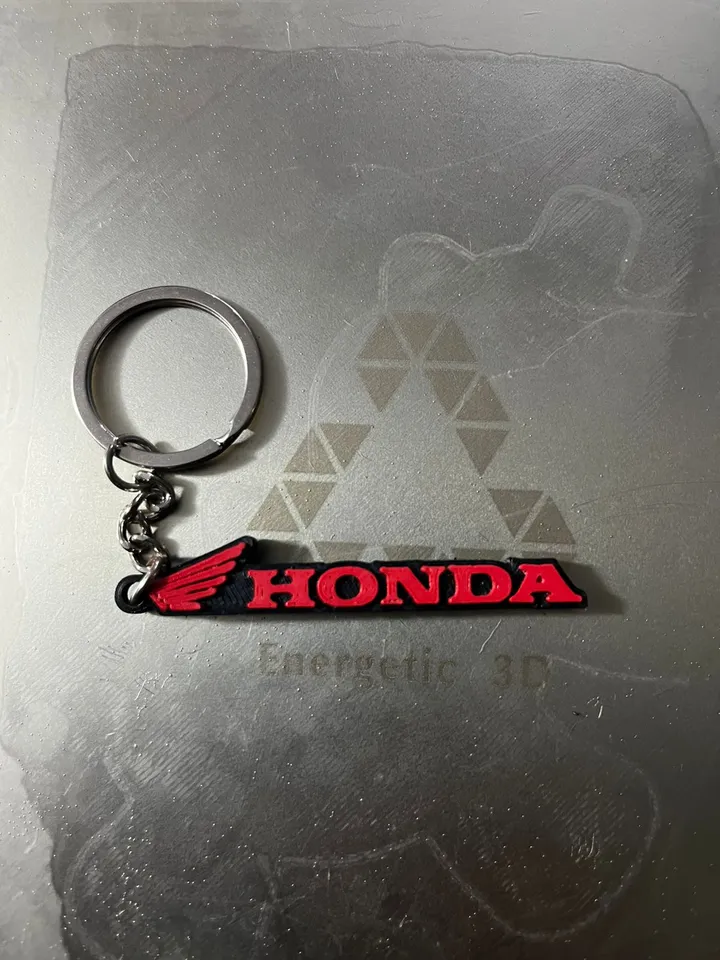 LLAVEROS HONDA / HONDA KEYCHAINS by JH-MAKER | Download free STL model ...