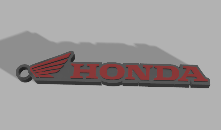 LLAVEROS HONDA / HONDA KEYCHAINS by JESUS-H | Download free STL model ...