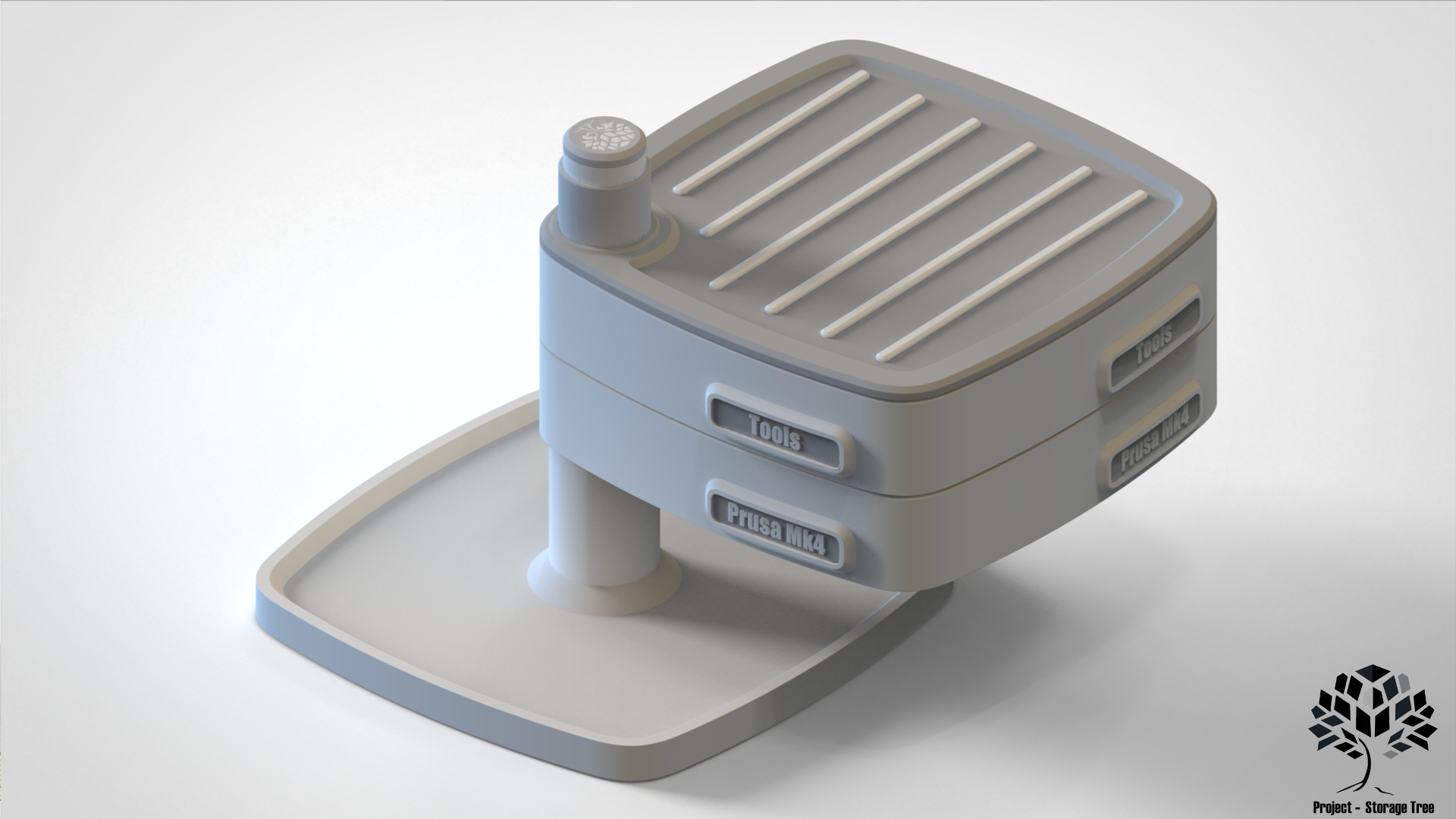 Modular Storage Tree by Jorge | Download free STL model | Printables.com