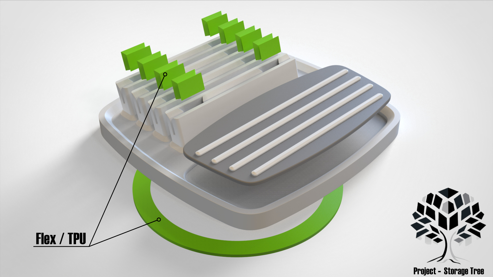 Modular Storage Tree by Jorge | Download free STL model | Printables.com