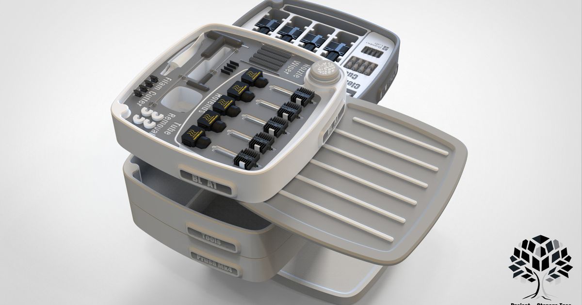 Modular Storage Tree by Jorge | Download free STL model | Printables.com