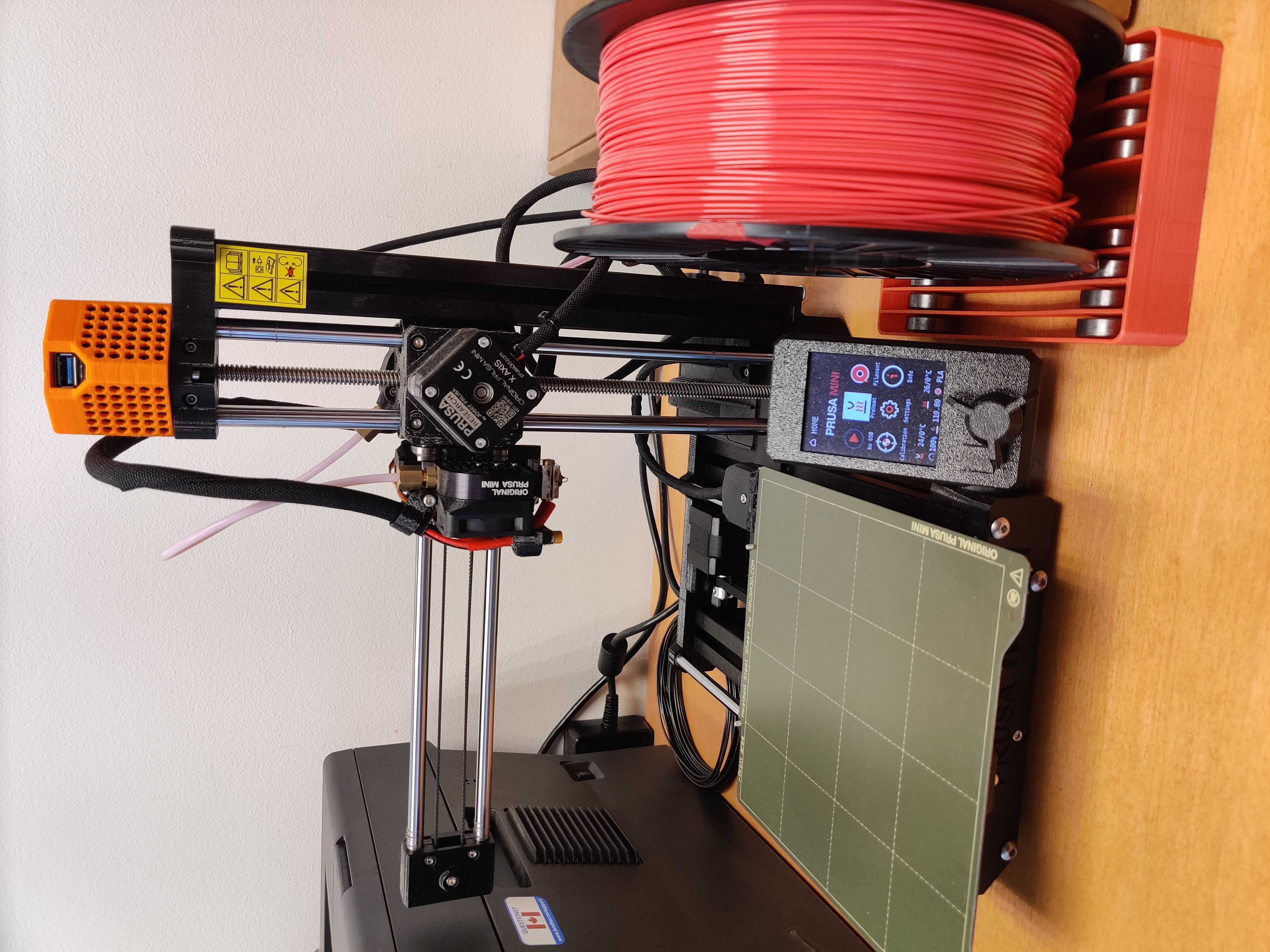 608ZZ Wide Filament Spool Holder/Roller von RT3D | Kostenloses STL ...