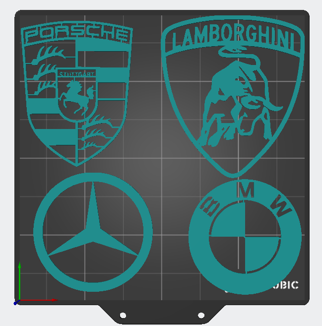 Vehicle Logos by dominos | Download free STL model | Printables.com