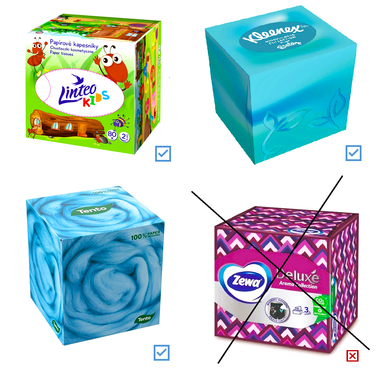 Pacman - Tissue Box cover - building kit for paper tissue for KLEENEX ...