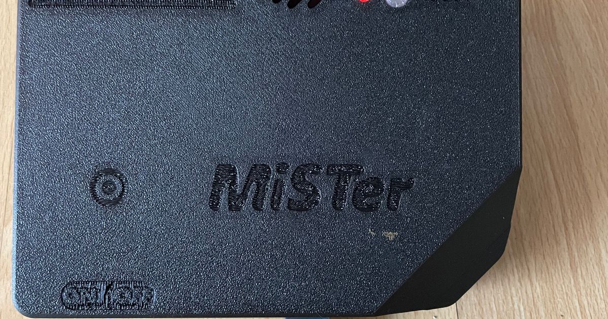 MiSTer FPGA Midi Size Console Case (Remix of @RetroFrog's project) by ...