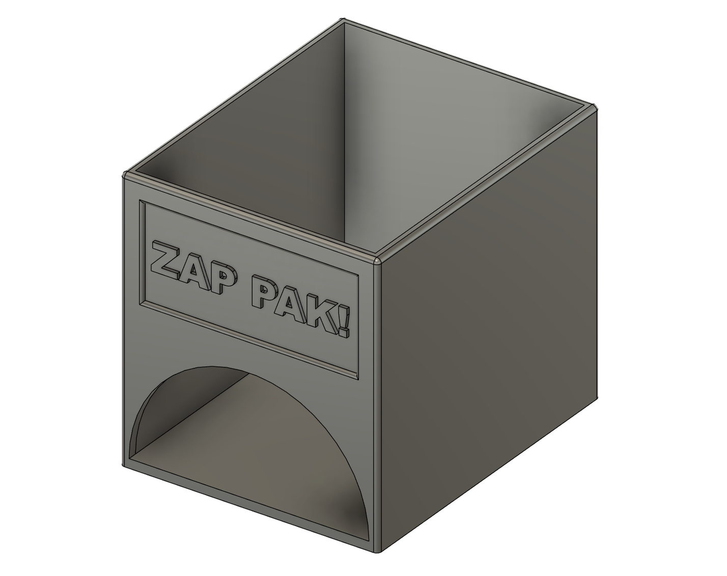 Zap Pak Container by UmbraEx | Download free STL model | Printables.com