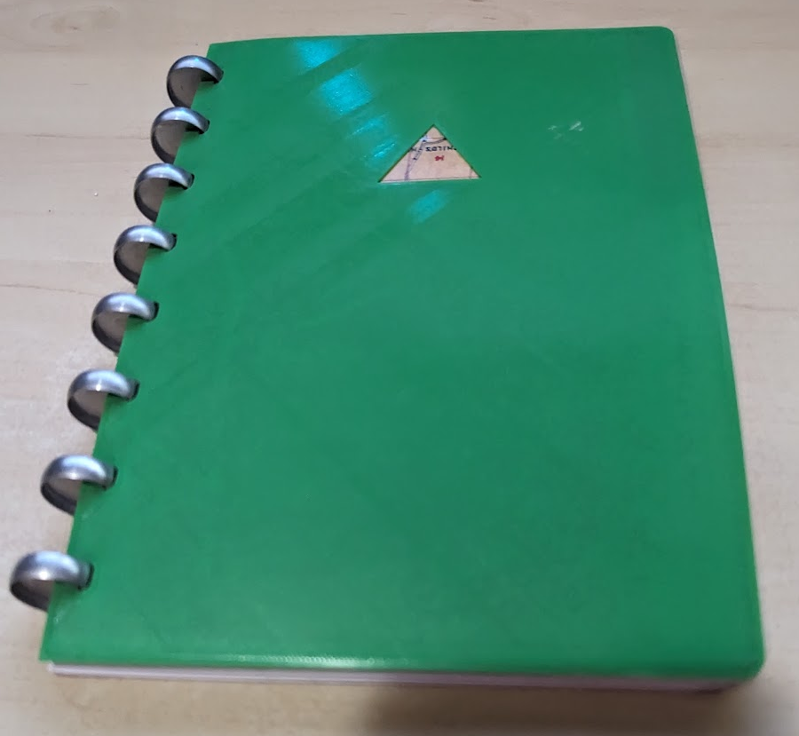 A5 Cover for Disc Binding systems (Atoma, Levenger, Staples Arc etc ...