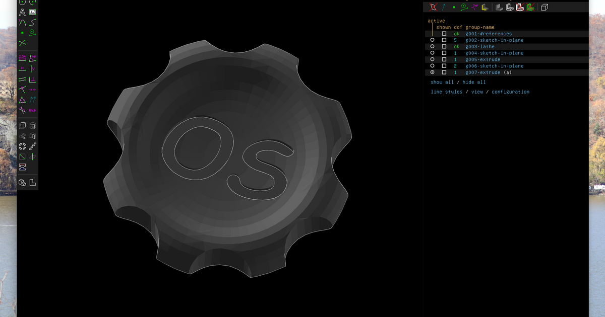 OS Maker Coin in Solvespace by tonyb486 | Download free STL model ...