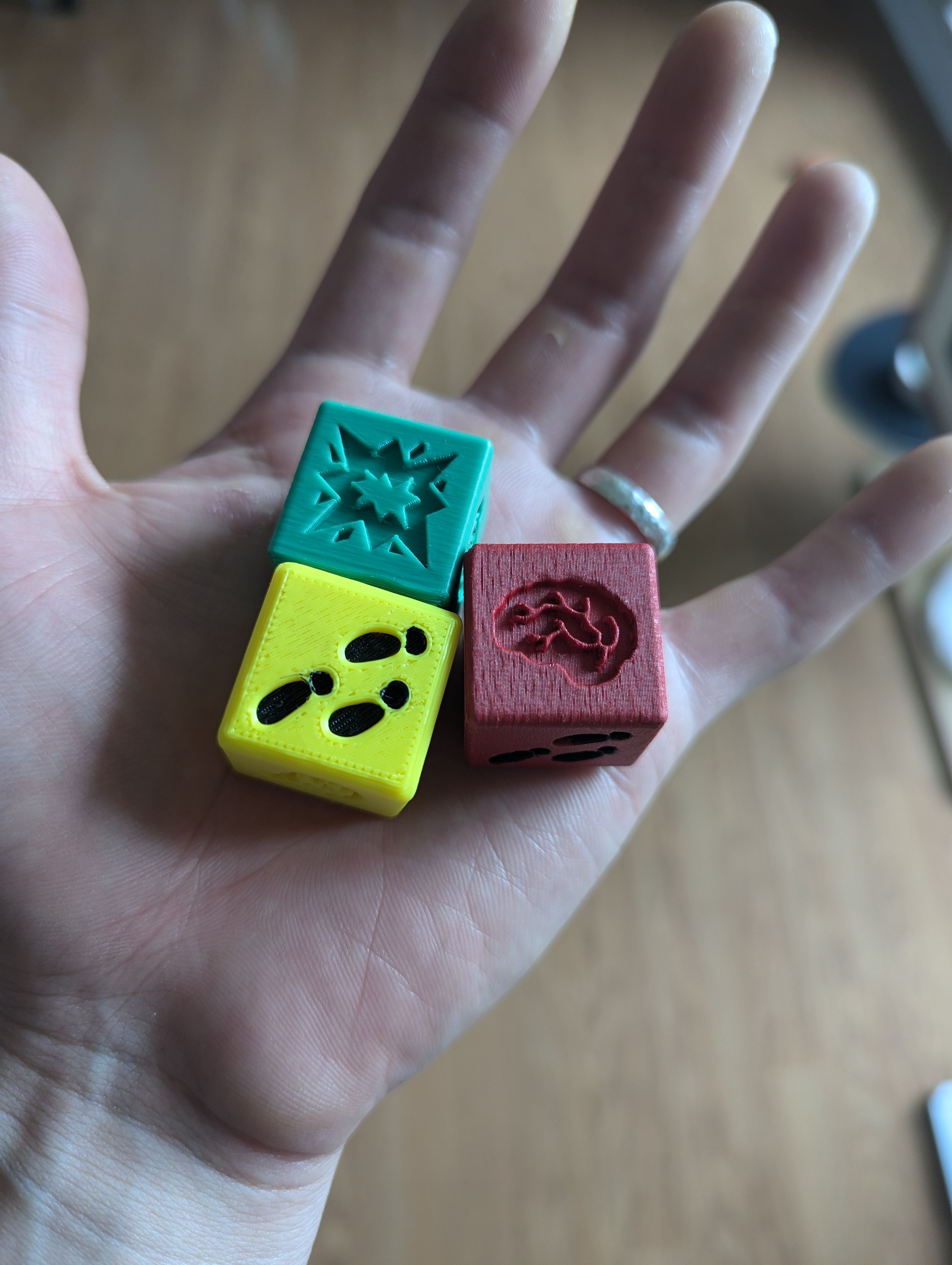 Zombie Dice Dice by vivacello | Download free STL model | Printables.com