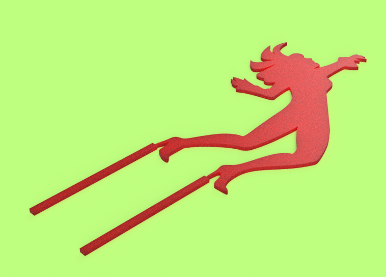 Ballerina topper for cake by LosMoscas | Download free STL model | Printables.com