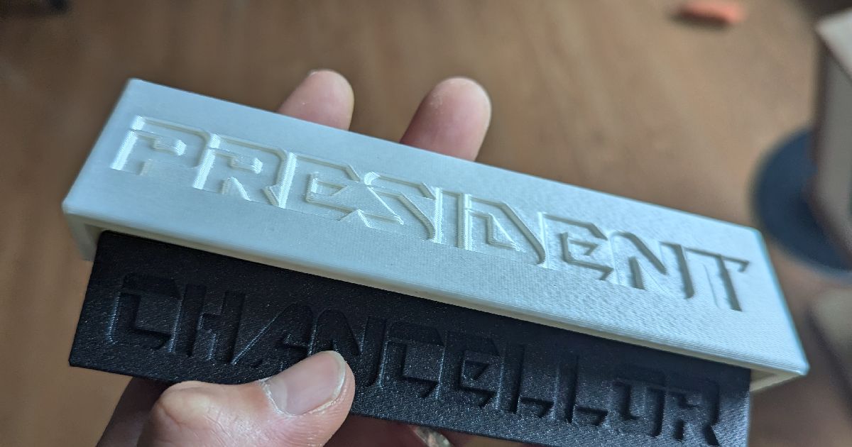 Secret Hitler Board Game por vivacello | Descargar modelo STL gratuito ...