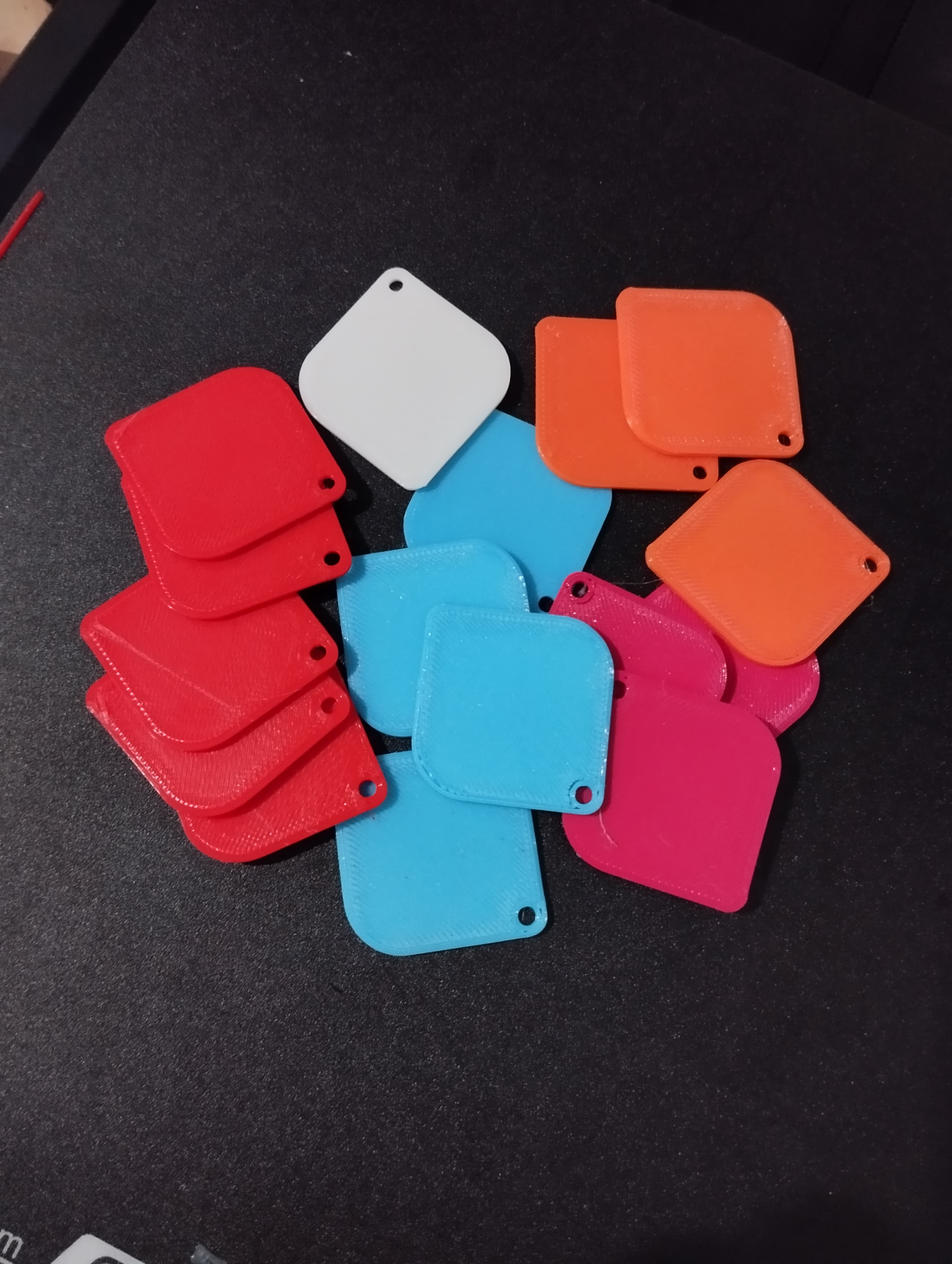Filament Swatch 30x30mm by Dulanjaya | Download free STL model ...