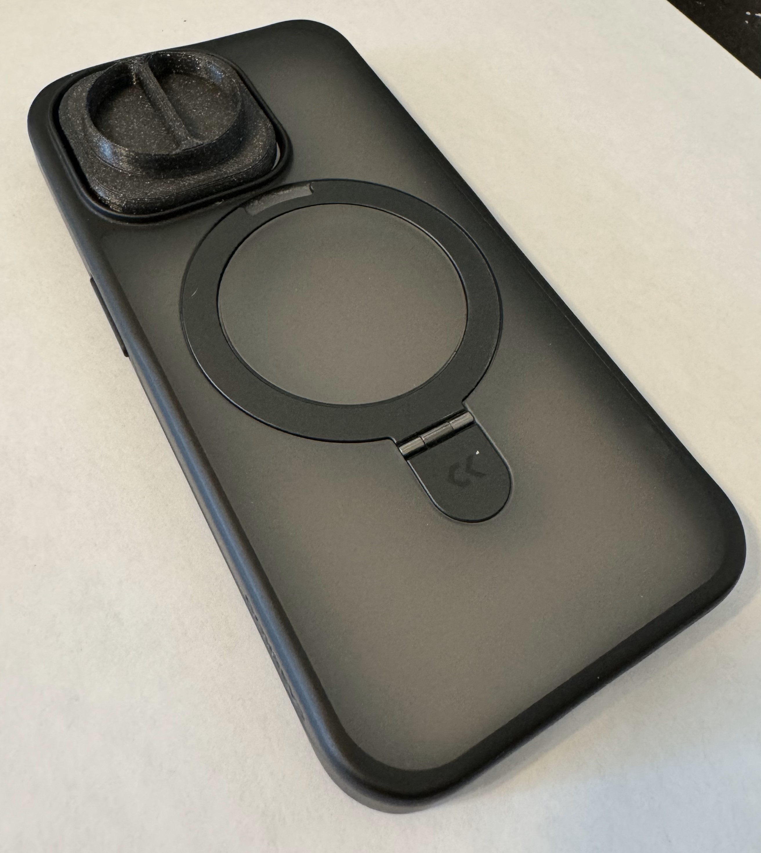 Square Camera Lens Cover by samdinnat | Download free STL model ...