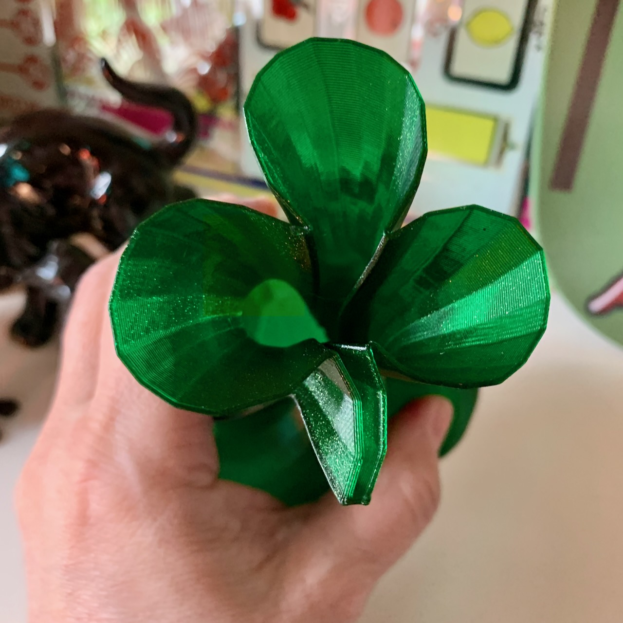 Shamrock Vase (vase mode) (FIXED) by litlnemo | Download free STL model ...