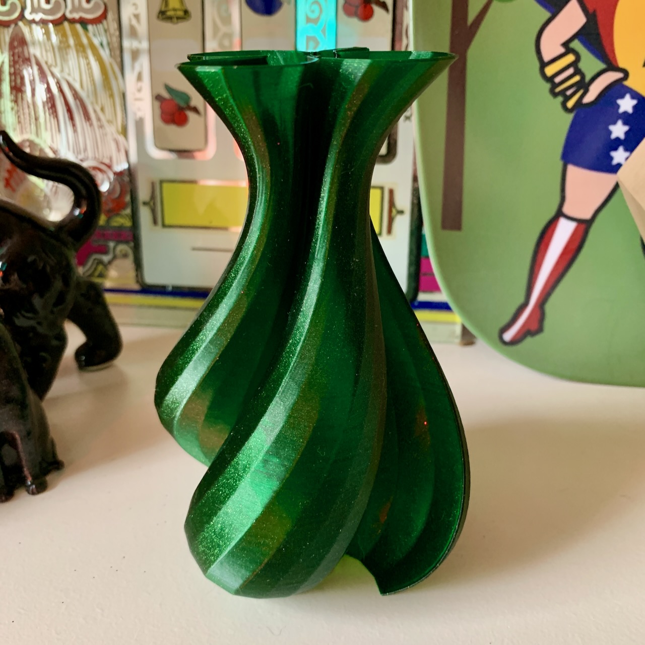 Shamrock Vase (vase mode) (FIXED) by litlnemo | Download free STL model ...