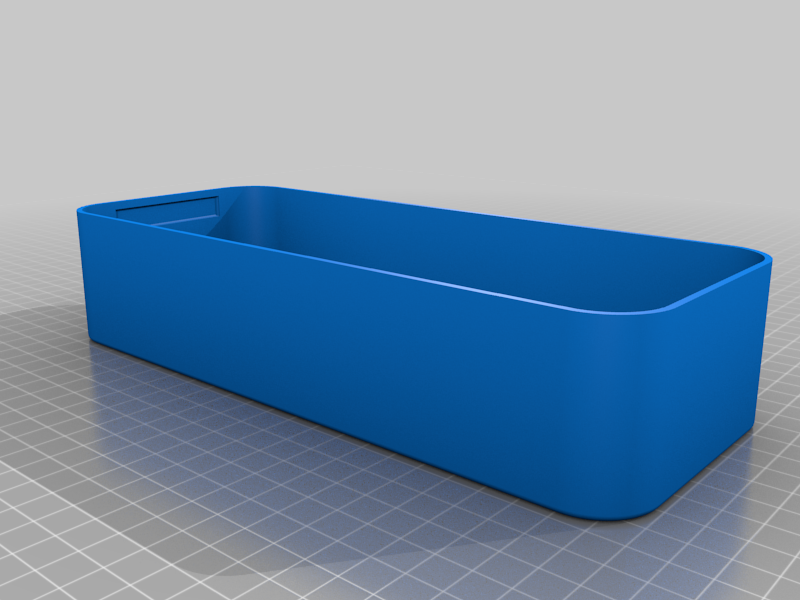 Large Rectangular Flower Pot by handya | Download free STL model ...