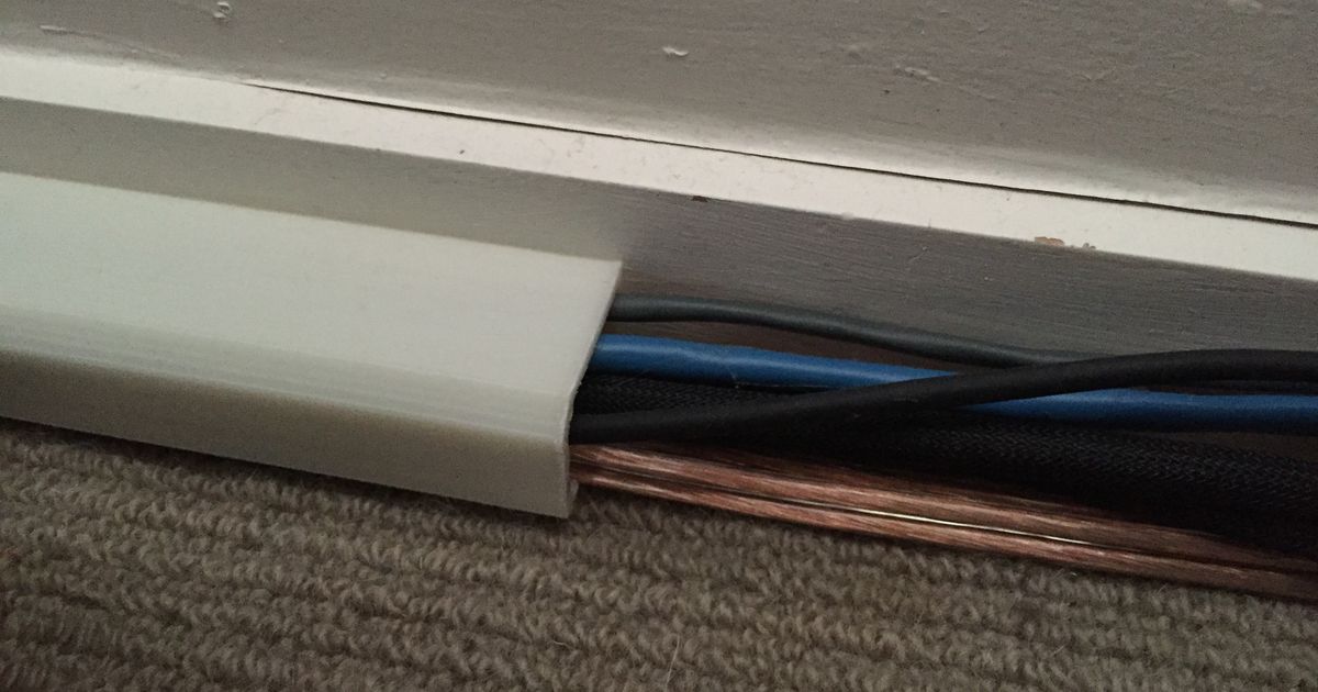 Simple Cable Cap by handya | Download free STL model | Printables.com