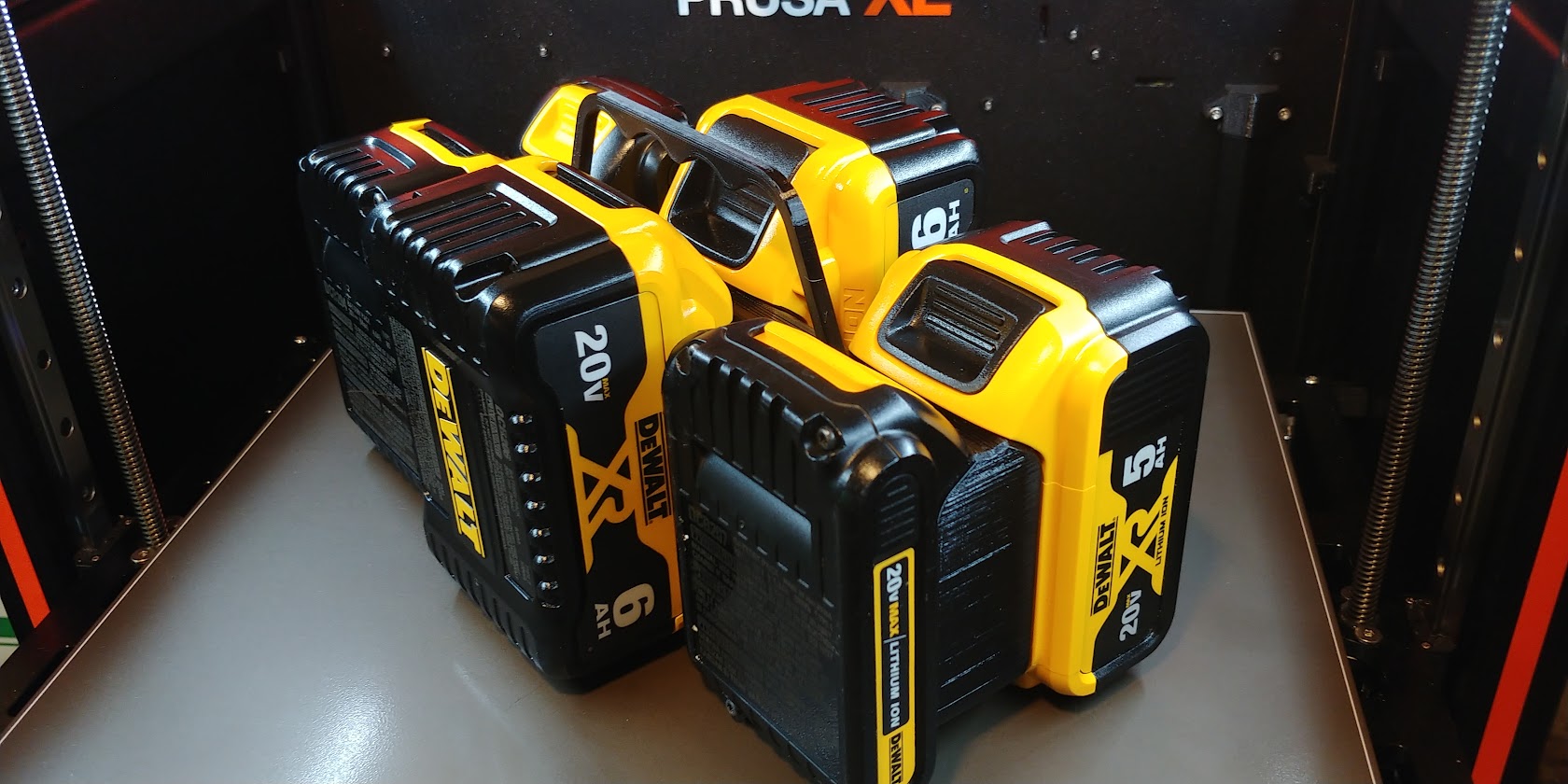 DeWalt 20v Battery Six Pack (6-pack) Carrier by MrFlippant | Download ...