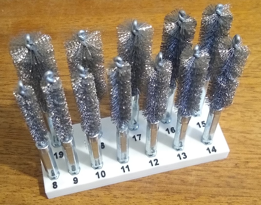 Core (Tube) Brush Stand (Hex Drive Type) for 12 Brush Set by Gigabeast ...