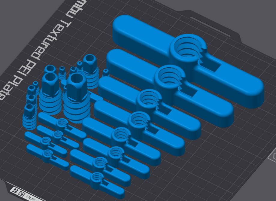 T-Handles (SAE) for Allen Hex Wrench Key by ShopTeacher | Download free ...