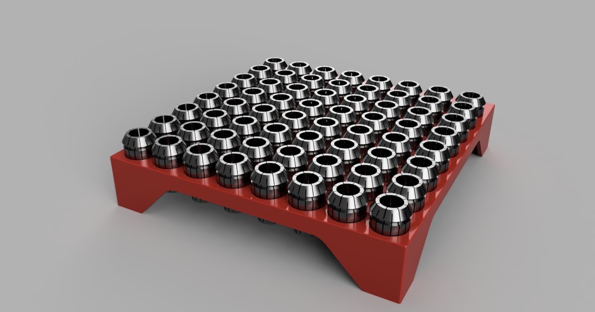 ER20 Collet holder by Rhinocat | Download free STL model | Printables.com