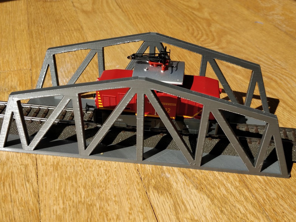 HO Scale Bridge without clips by Francis | Download free STL model ...
