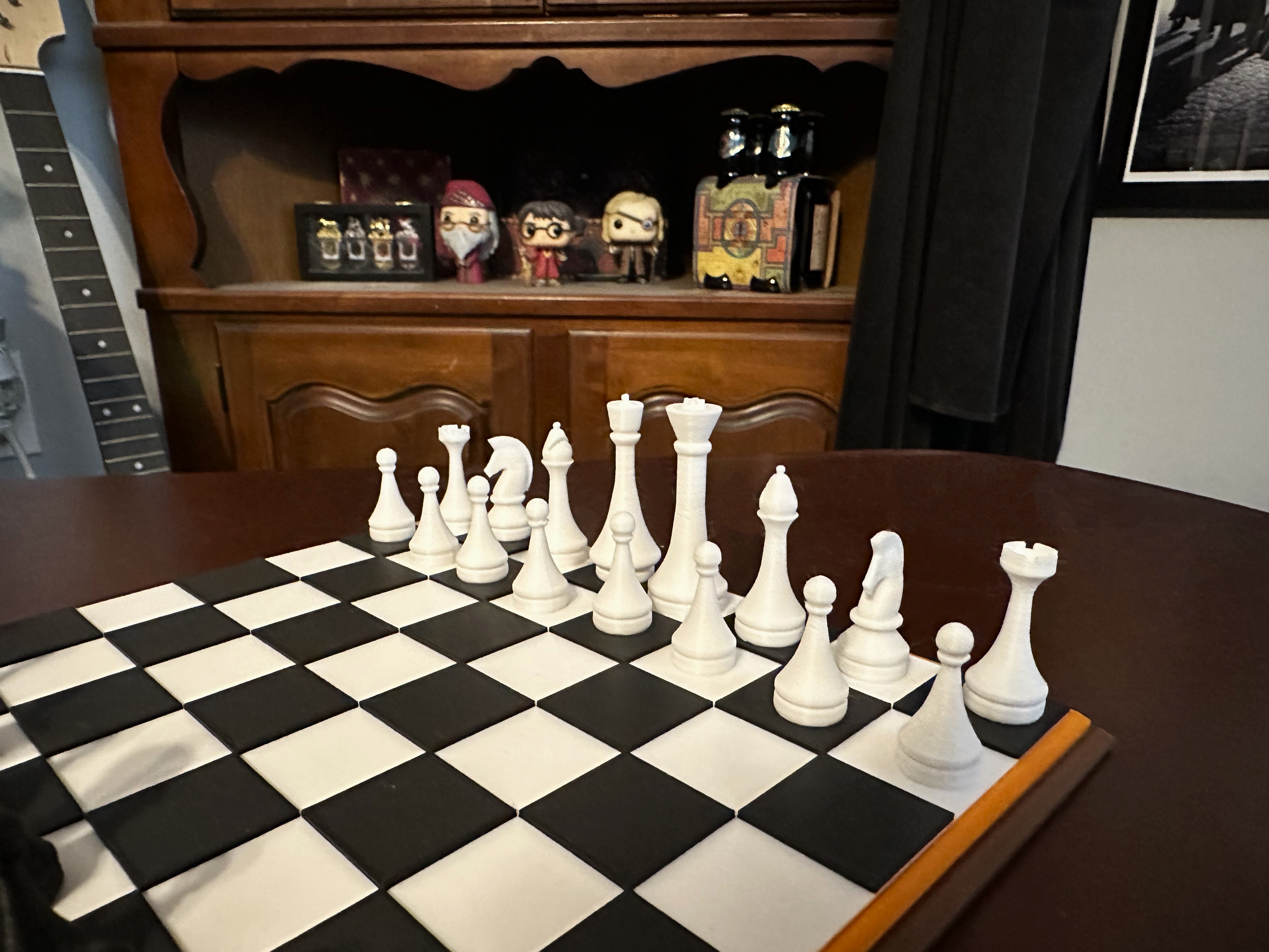Prusa Mk3 Mini Chess Set with Chessboard / Checkerboard by Lowkey ...