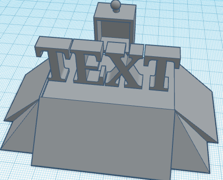 customizable text tower with drawer by thegrandCHUG | Download free STL ...