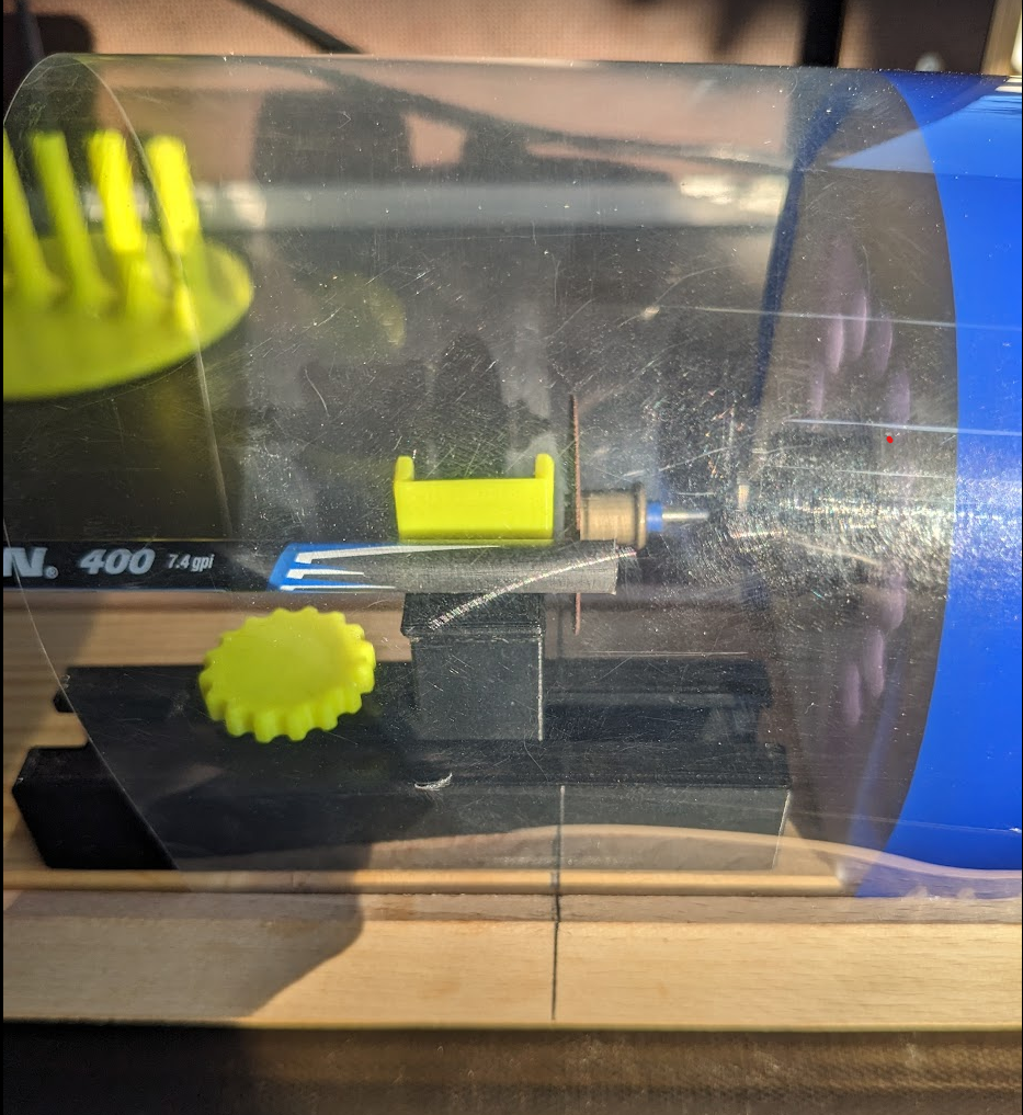 Arrow cutter with suction // Pfeilschneidegerät mit Absaugung by ...