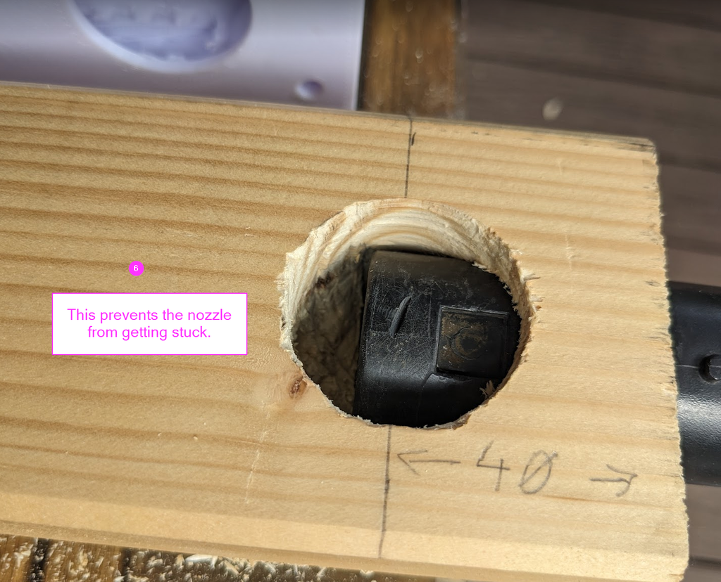 Arrow cutter with suction // Pfeilschneidegerät mit Absaugung by ...