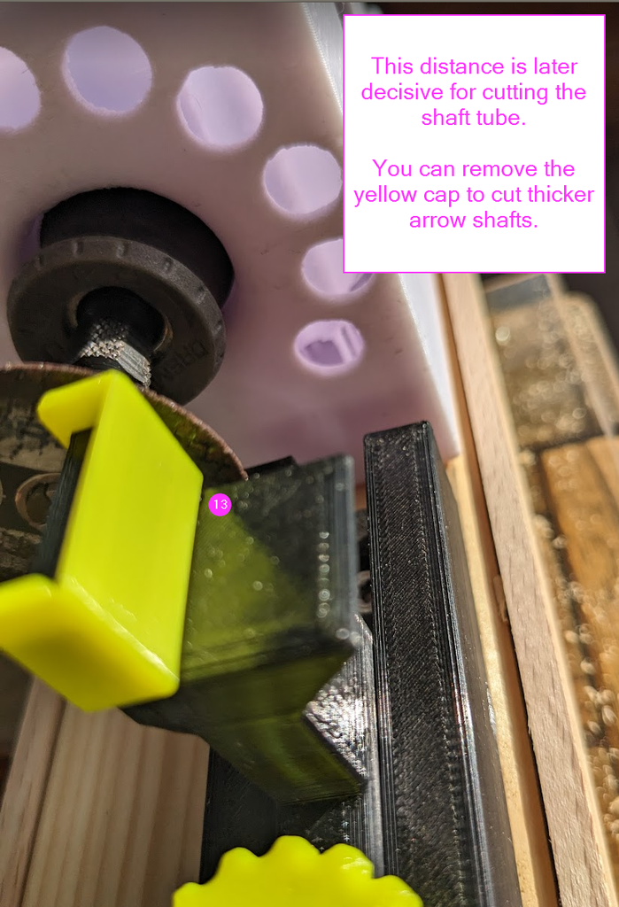 Arrow cutter with suction // Pfeilschneidegerät mit Absaugung by ...